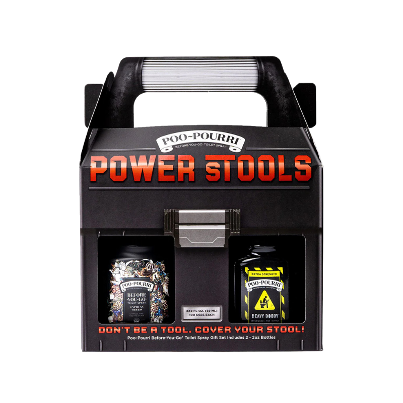 Power Stools Gift Set (2 Pack) | Heavy Doody, Cypress Woods – Harriman ...