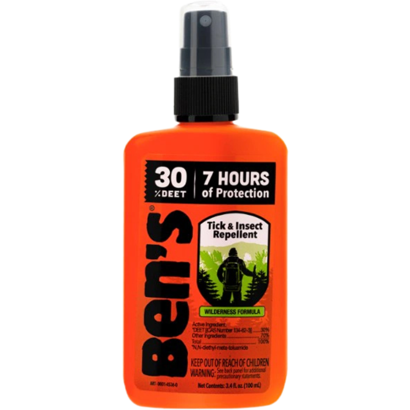 Ben's 30 % DEET 7 Hour Tick & Insect Repellent 3.4oz. pump – Harriman ...
