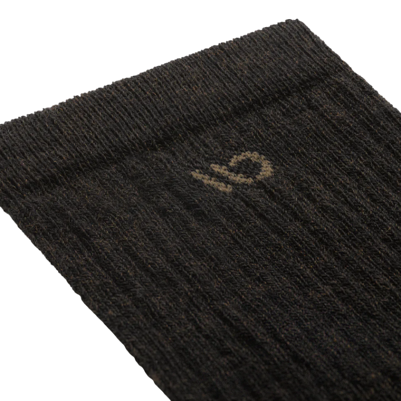Men's Solid Cushioned Micro Crew Socks | Walnut – Harriman Army-Navy