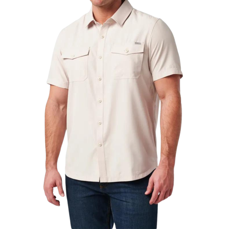 Marksman Short Sleeve Shirt UPF 50+ | Sandstone – Harriman Army-Navy