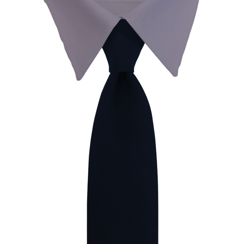 Polyester Clip-On Necktie 3x18 | Dark Navy – Harriman Army-Navy
