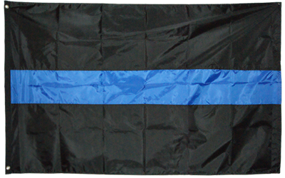 Thin Blue Line 3'x5' Nylon 210D Embroidered – Harriman Army-Navy