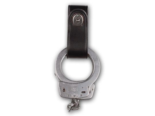 Handcuff Leather Strap with Safety Snap | Black – Harriman Army-Navy