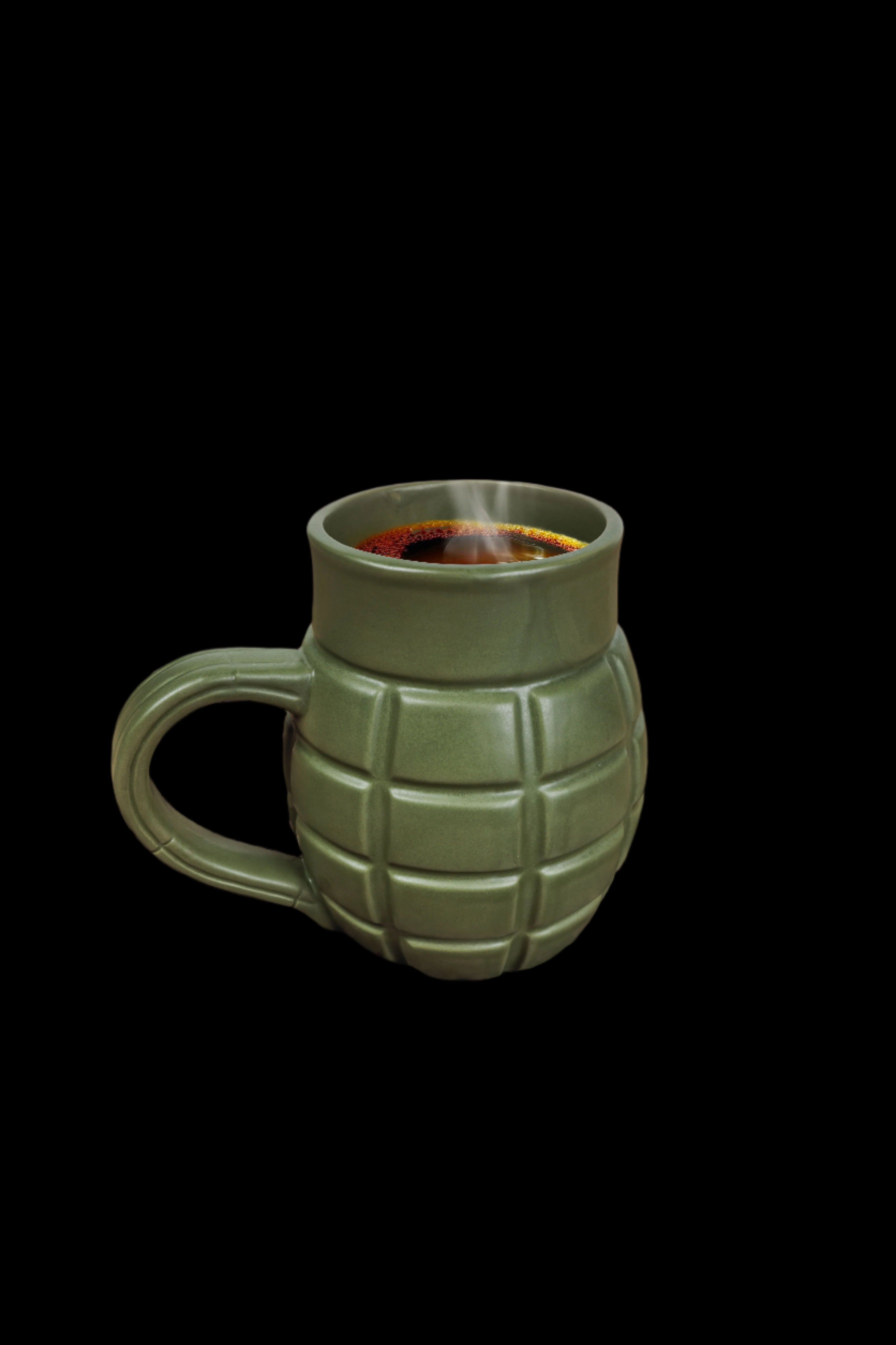 GRENADE MUG -GREEN – Harriman Army-Navy
