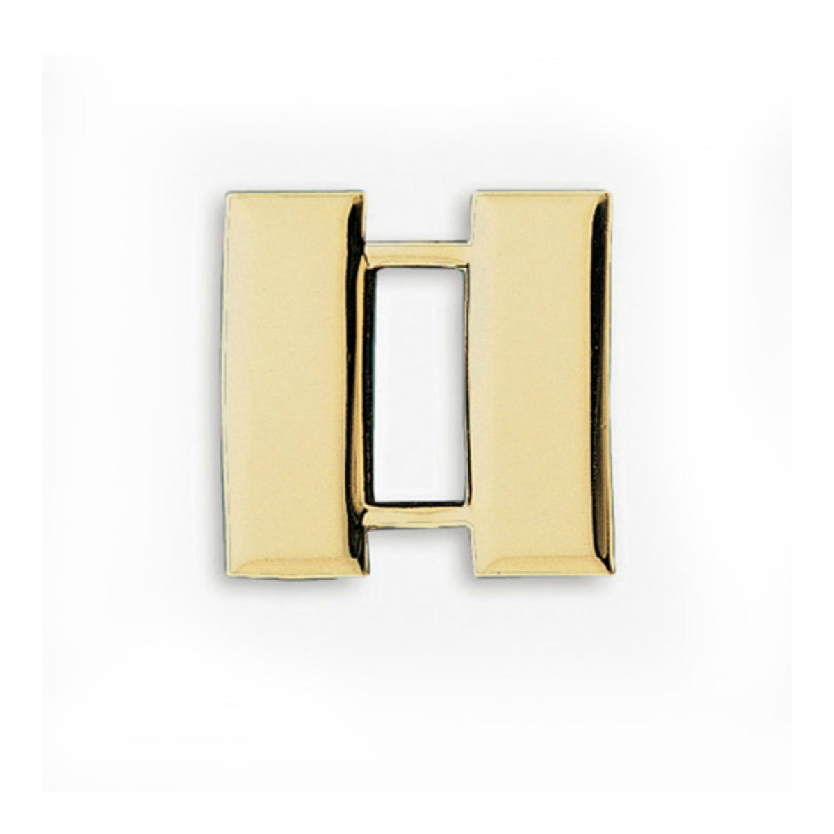 Captain Bars | Smooth | Small | Gold or Silver – Harriman Army-Navy