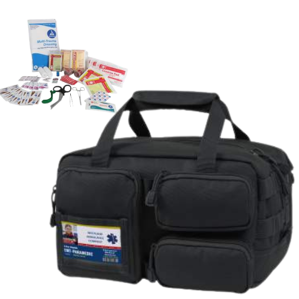 Tactical Trauma Bag Loaded | Black, OD or Coyote – Harriman Army-Navy