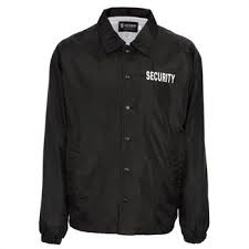 Classic Security Windbreaker Jacket | Black – Harriman Army-Navy