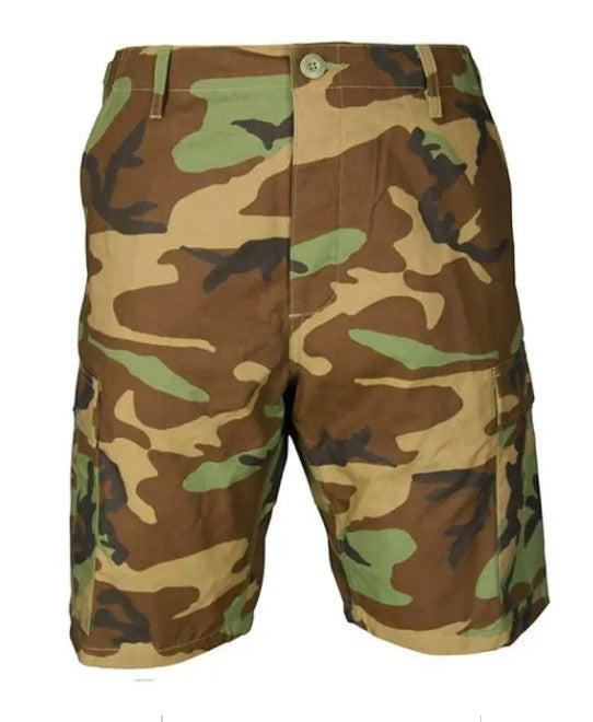 BDU Shorts in Woodland Camo – Harriman Army-Navy